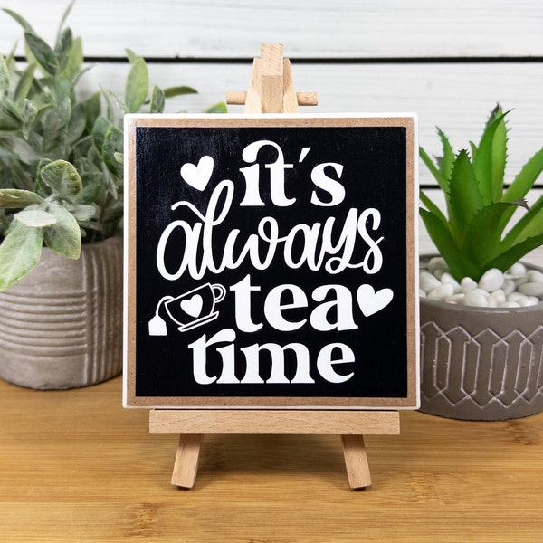 Tea Time Sign - Etsy