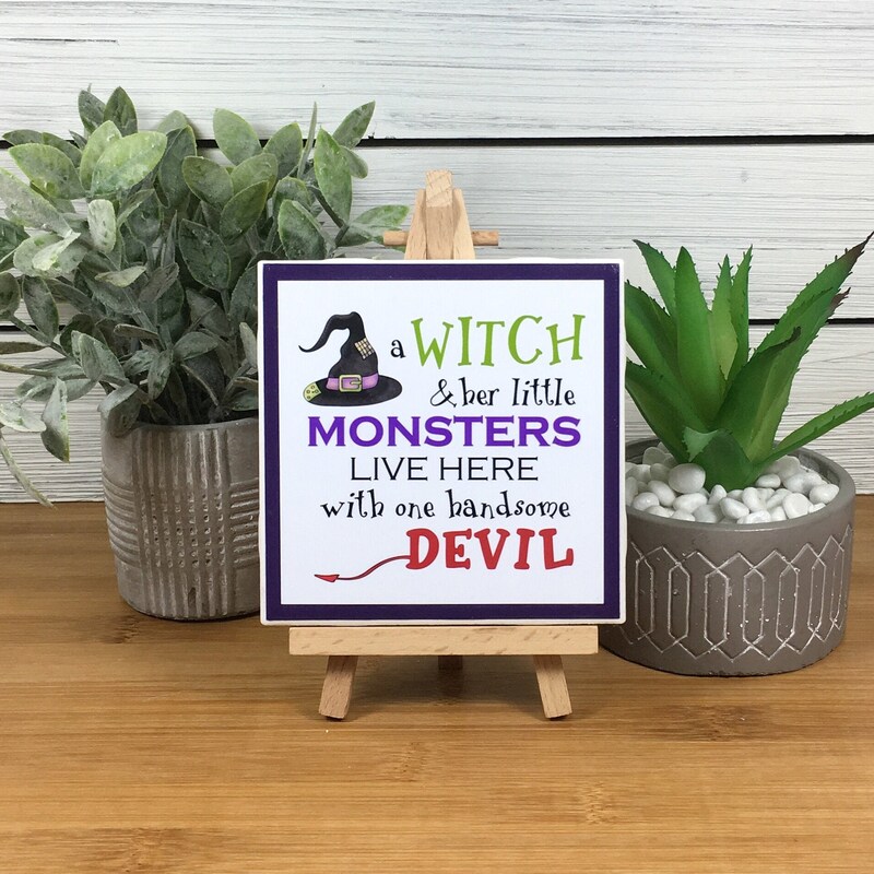 Witch Lives Here Sign - Etsy