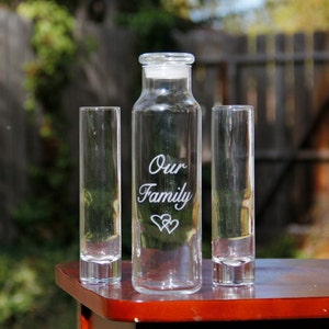 3 Sand Ceremony Cylinder Set, Unity Bottle - Etsy