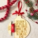 Height Ribbon Christmas Ornament, Personalized Height Ornaments - Etsy