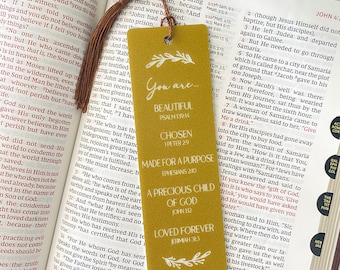 Printable Bible Verse Bookmark Set Digital Bookmark Bundle Scripture ...