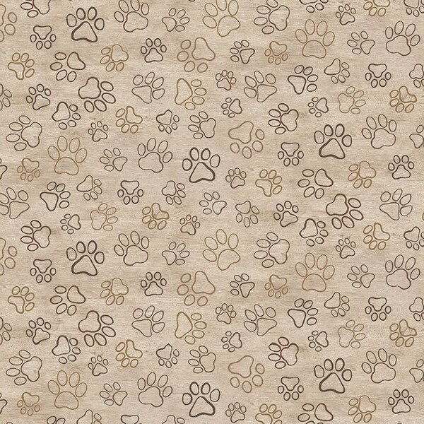 Paw Print Fabric - Etsy