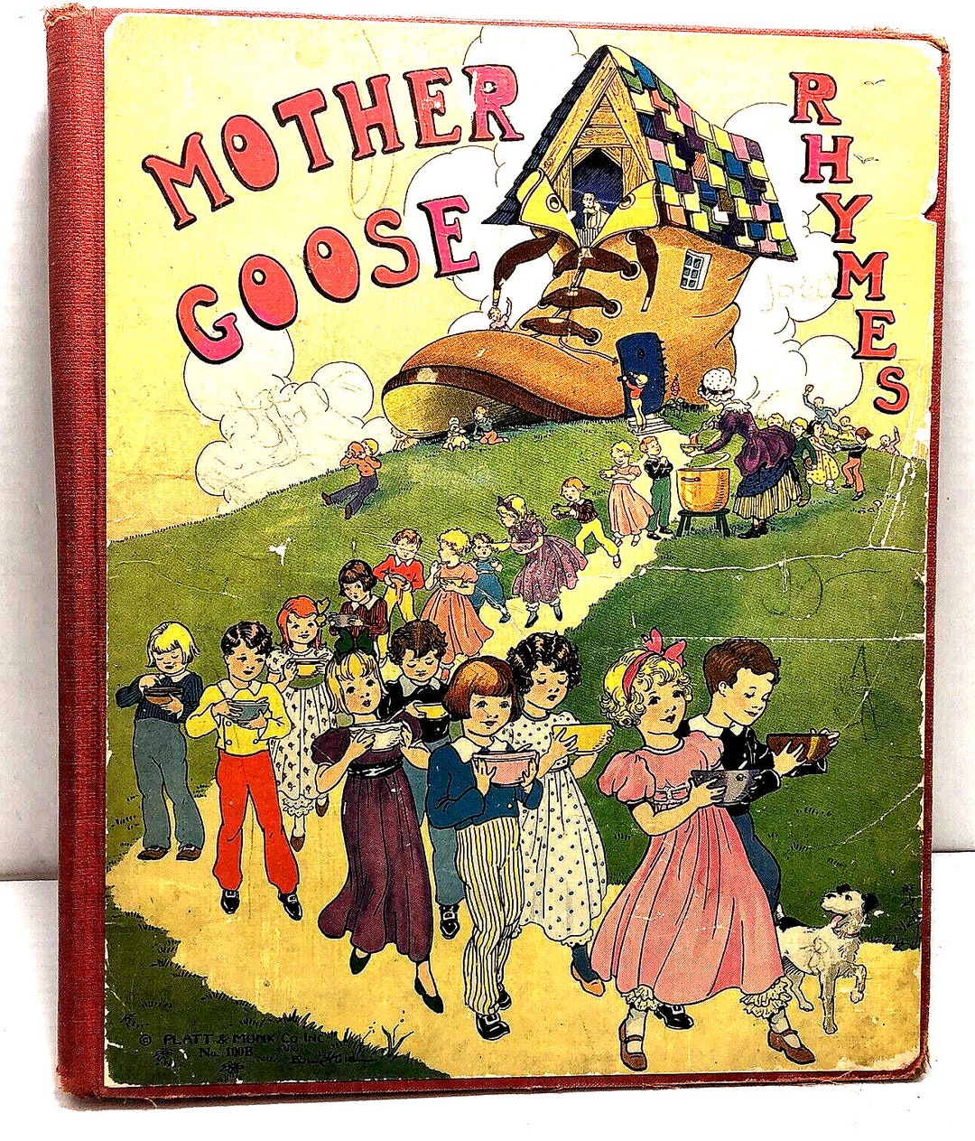 Mother Goose Rhymes Platt and Munk Co. NY 100B Ill. Eulalie & Lois ...