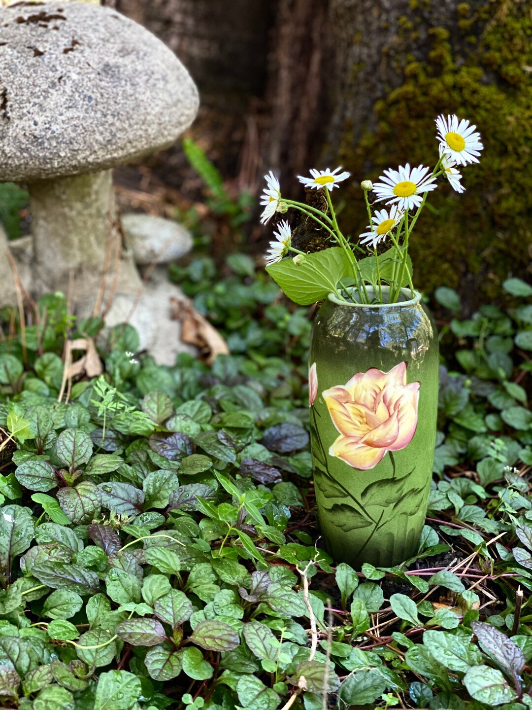 ANTIQUE VASE Gorgeous Vintage Inarco Flower Vase Numbered - Etsy