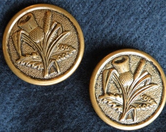 Thistle Buttons | Etsy