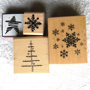 Vintage Rubber Stamps, Wood Block Stamps - Etsy