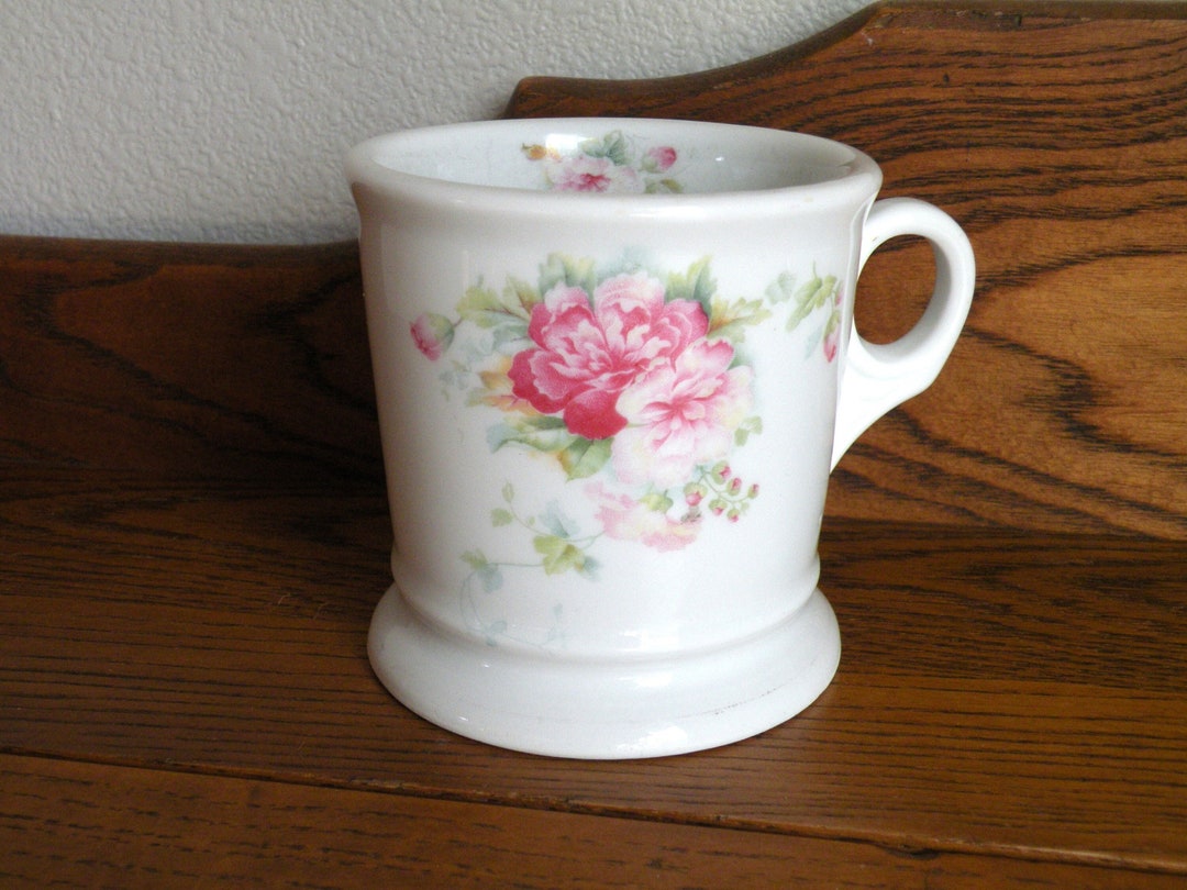 Antique KPM Shaving Mug - Etsy