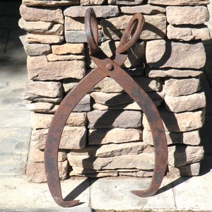 Antique Ice Block Tongs, Hand Forged Ice Hooks - Etsy