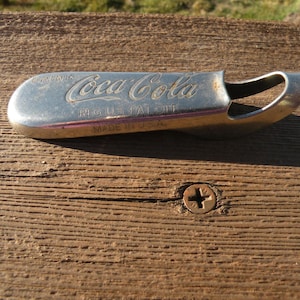 Vintage Coca Cola Handheld Bottle Opener - Etsy