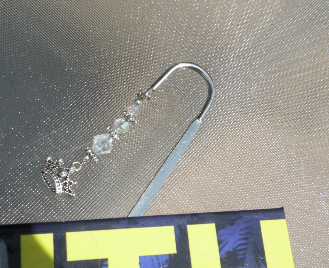 Vintage Tiara Bookmark, Princess Crown Charm - Etsy