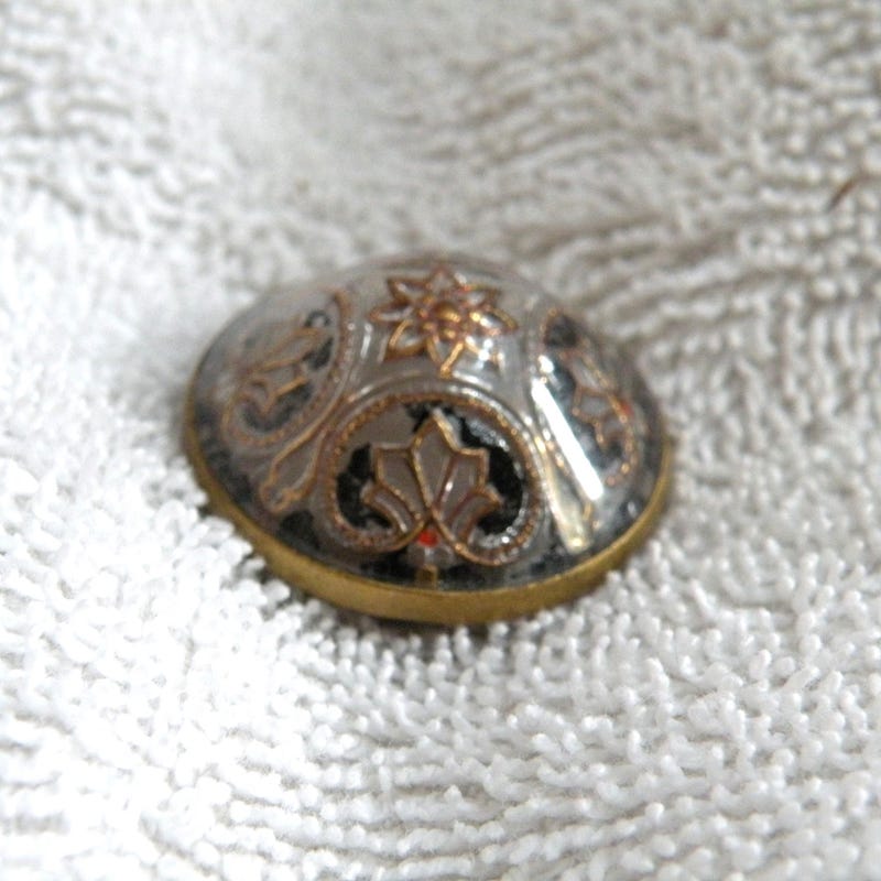Glass Button - Etsy