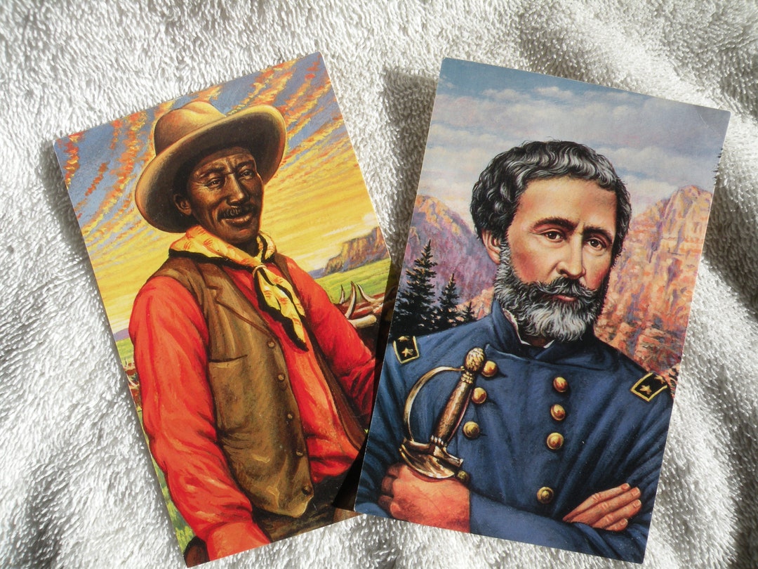 Historical Educational Postcards, Vintage Legends of the West Series ...