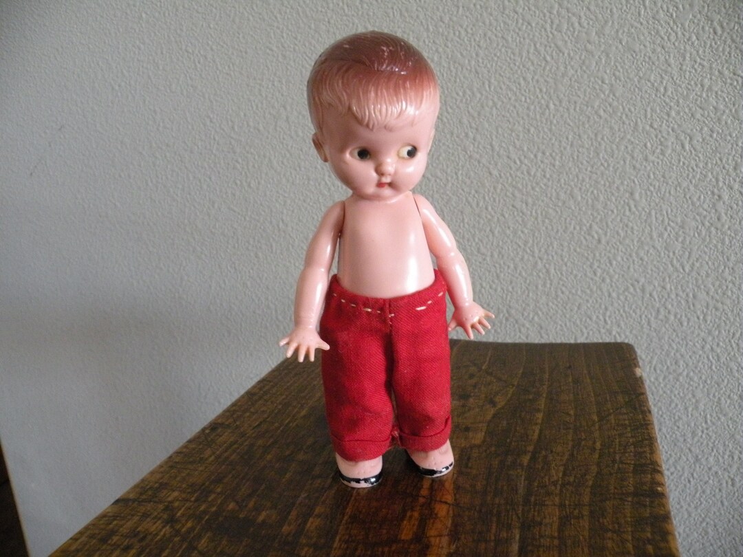 Vintage Knickerbocker Doll and Stands - Etsy