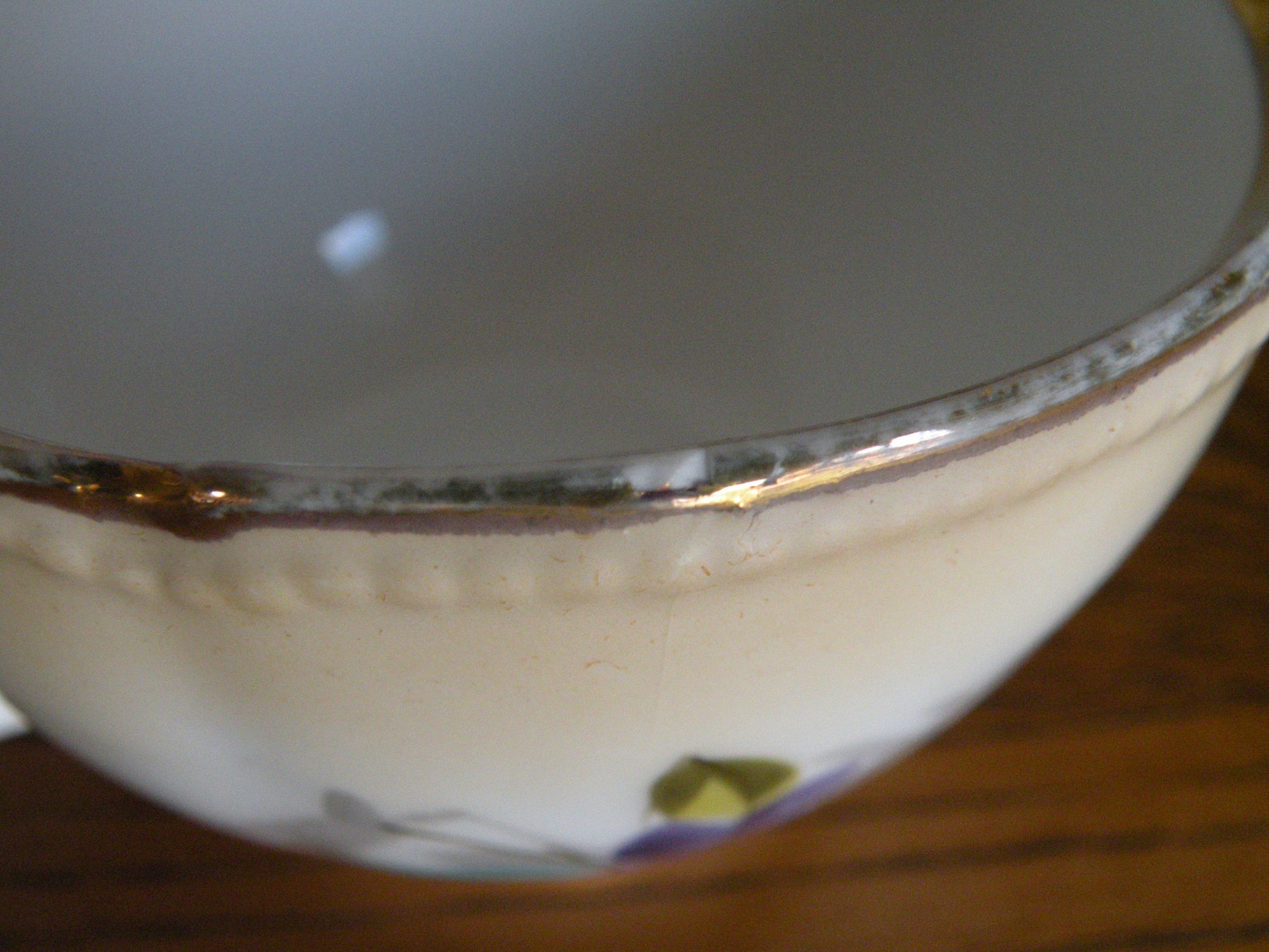 Antique Carl Tielsch Germany Teacup and Saucer Floral Pattern - Etsy