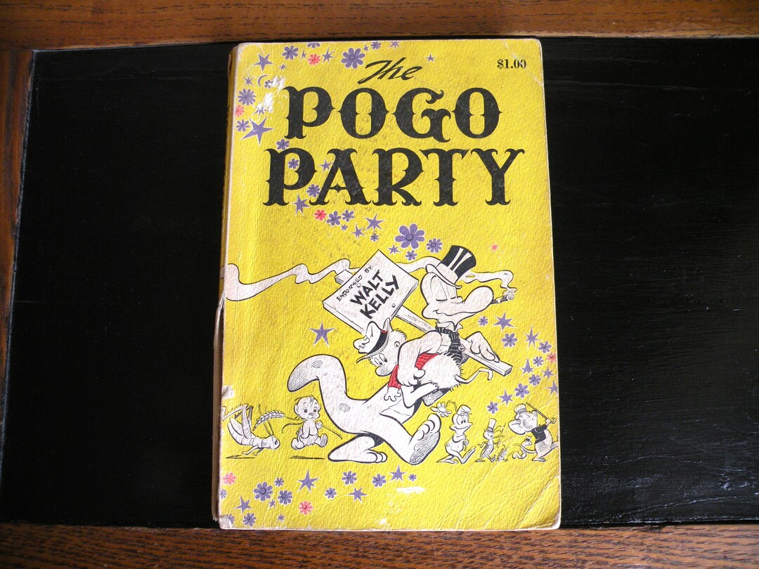 The Pogo Party, Vintage Comic Written by Walt Kelly - Etsy