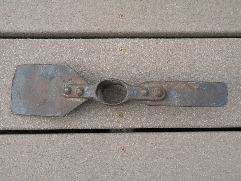 Double Adze Head Rustic Tool Farming Implement - Etsy