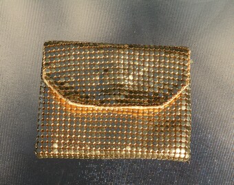 Gold Mesh Wallet | Etsy