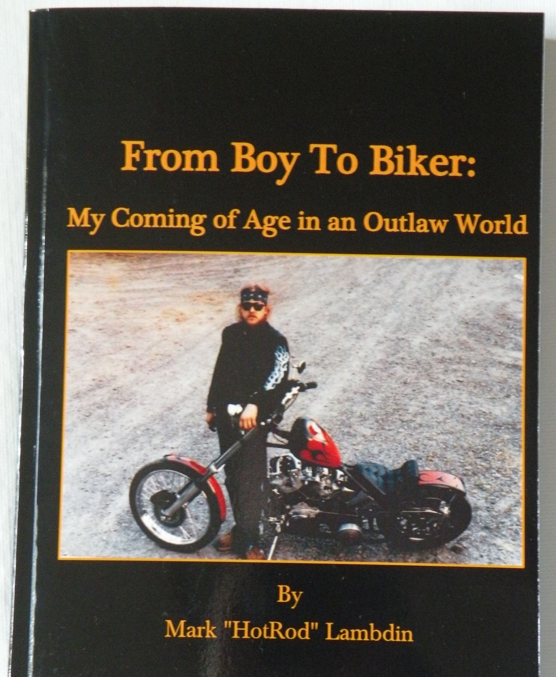 From Boy to Biker Book, Large Print Signed by Author - Etsy