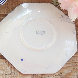 La Francaise Flow Blue Antique Octagon Dessert Plate Listing is for 1 ...