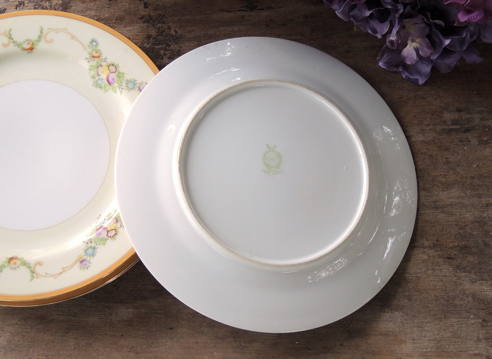 Occupied Japan Dinner Plates Set of 4 Hand Painted China | Etsy