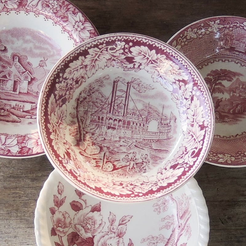 Transferware Bowls - Etsy