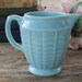 Robinson Ransbottom Aqua Pitcher Milk Pitcher Ca. 1930's Farmhouse ...
