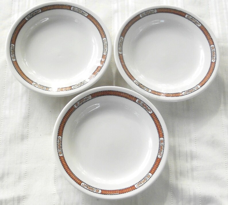 Vintage Restaurant Ware Jackson China Plates Set of 3 - Etsy