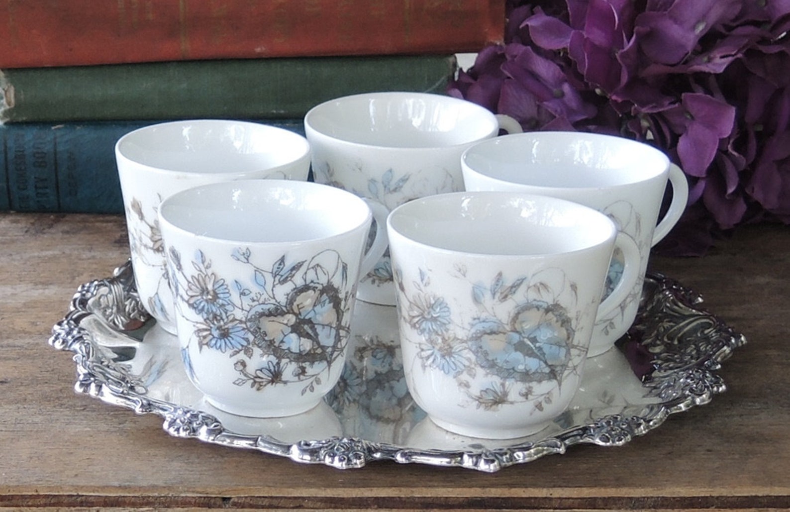 Vintage Espresso Cups Set of 5 Matching Tea Cups Tea Party | Etsy