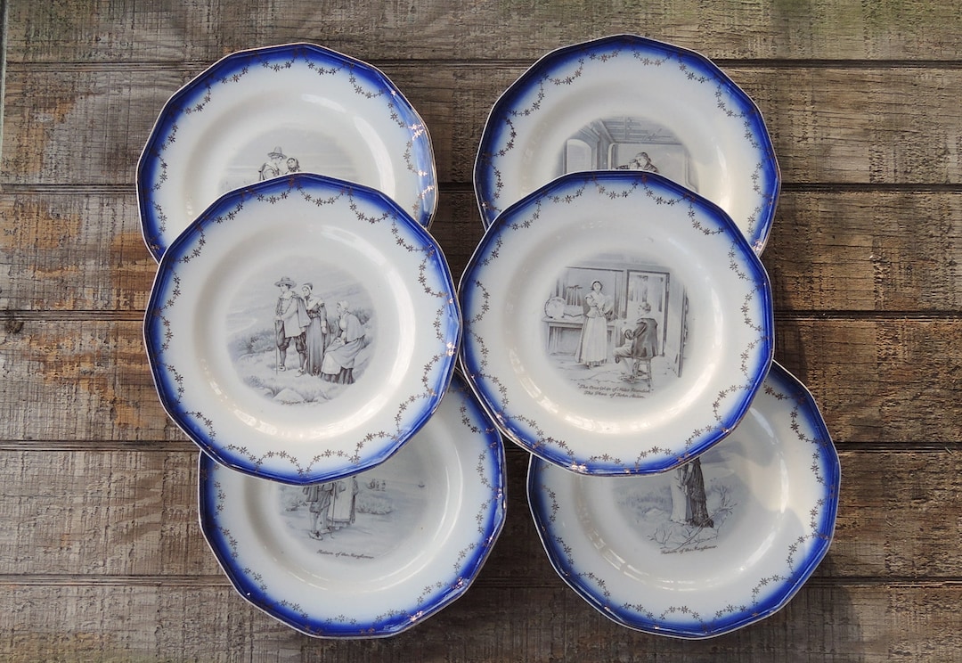 Courtship of Myles Standish Lunch Plate Listing is for ONE PLATE Only ...