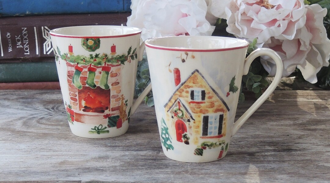 Lenox Holiday Coffee Mug Set of 2, Hot Cocoa Mug Set Choose From Set A ...