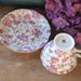 Lefton China Violet Chintz Tea Cup Set Made in Japan 2119 Tea - Etsy