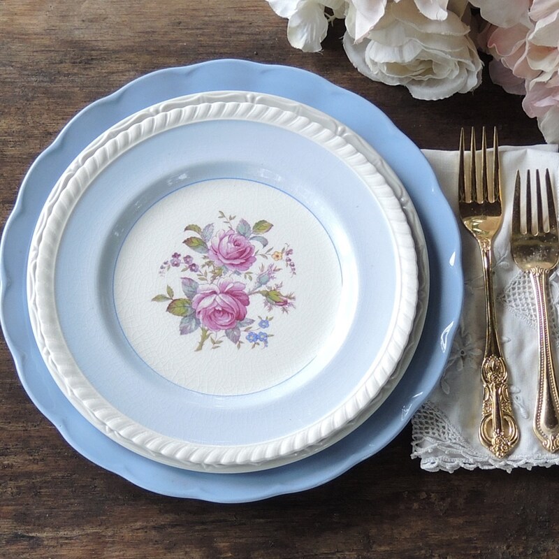 Blue and White China - Etsy