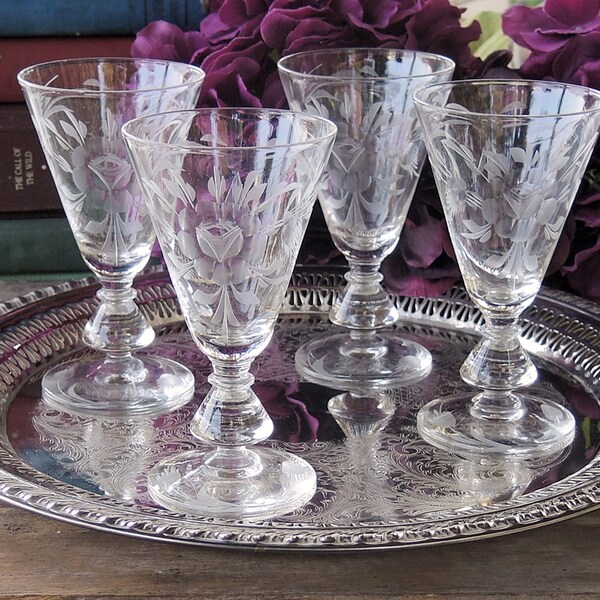 Cordial Glasses Set - Etsy