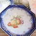 La Francaise Flow Blue Antique Octagon Dessert Plate Listing is for 1 ...