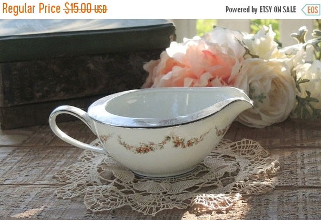 Mid Century Noritake Creamer, Denise, Tea Party, Cottage Chic ...