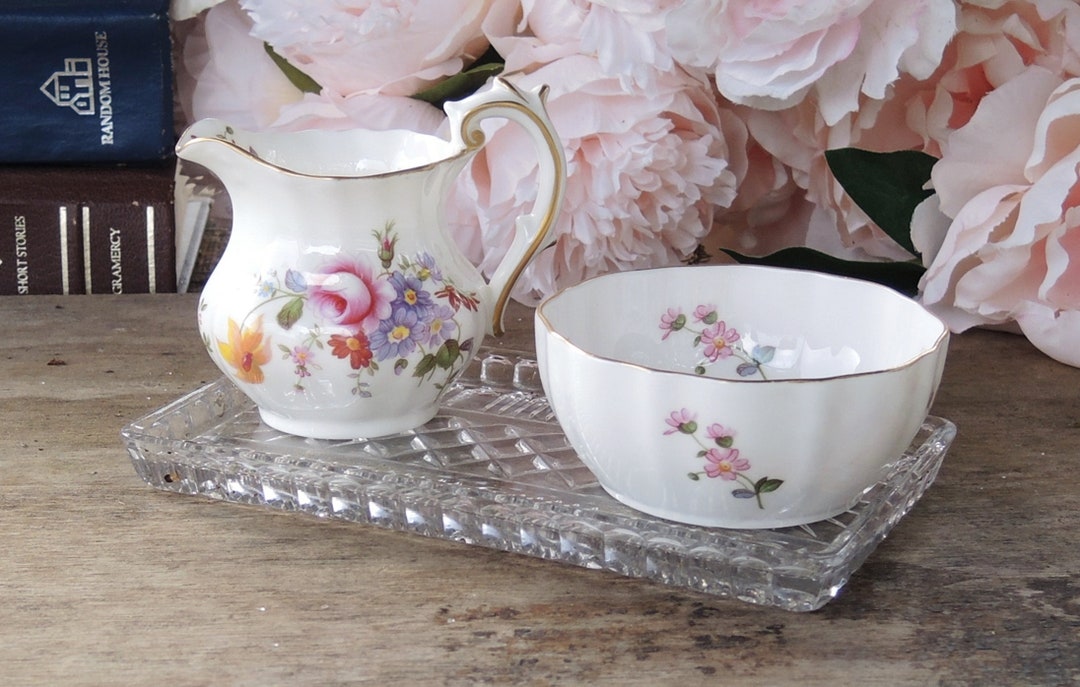 Derby Posies Creamer and Sugar Set Royal Crown Derby Mini Creamer Set ...