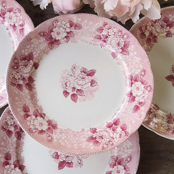 Pink Transferware - Etsy