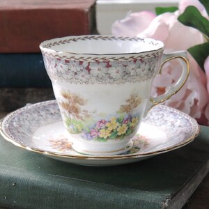 Sutherland Woodland Dell Footed Tea Cup and Saucer Set H & M Sutherland ...