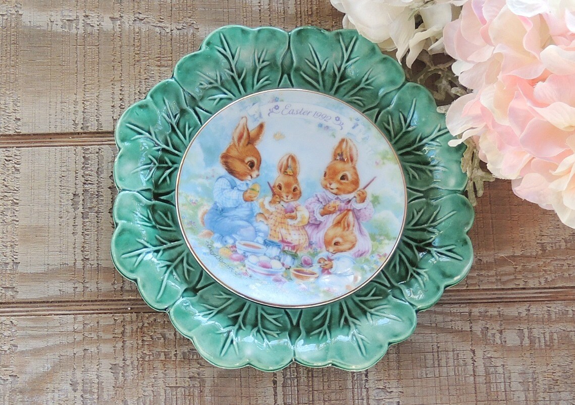 Vintage Avon Easter Plate Colorful Moments 1992 Collectible | Etsy