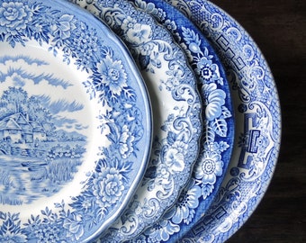 Blue and White China | Etsy