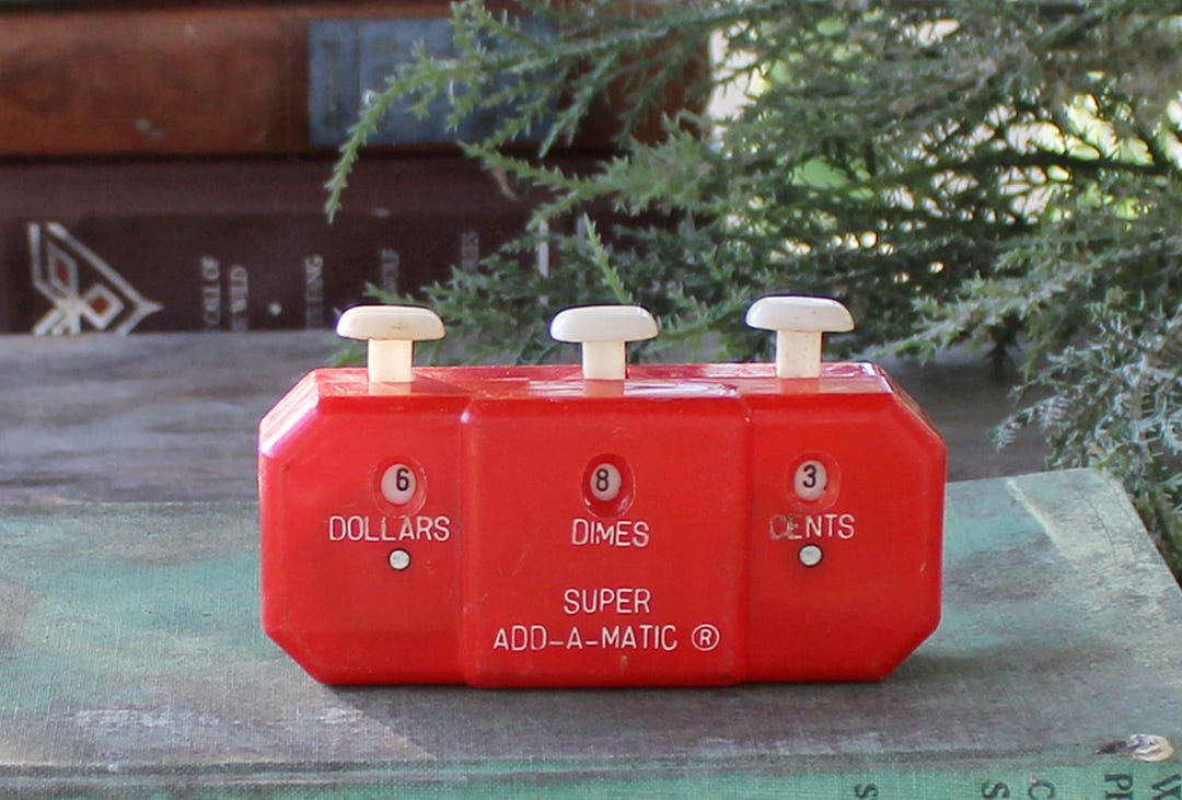 Vintage Super Add-a-matic Coin Counter Grocery Money Counter Ca. 1960's ...