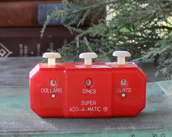 Vintage Super Add-a-matic Coin Counter Grocery Money Counter Ca. 1960's ...