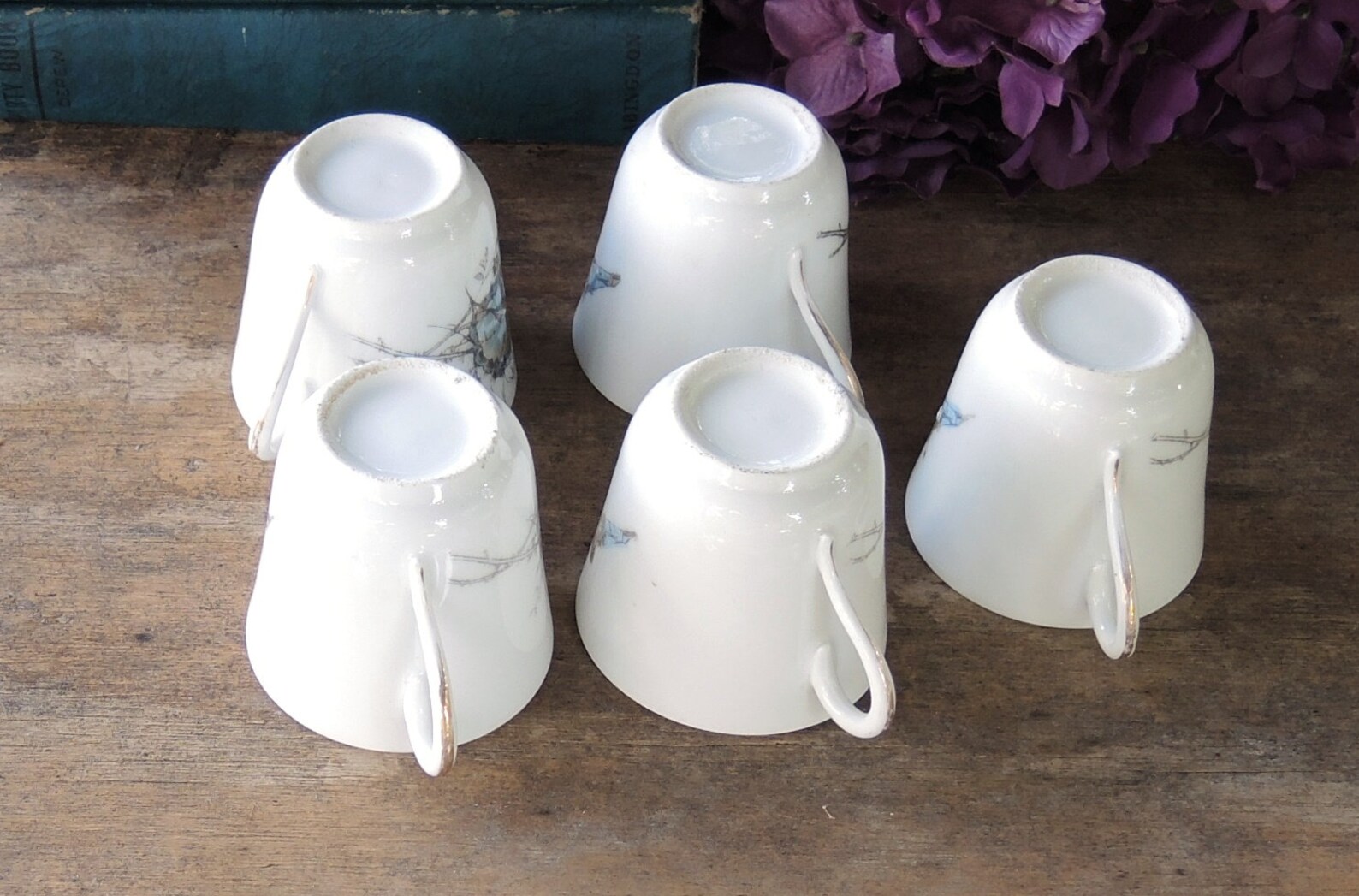 Vintage Espresso Cups Set of 5 Matching Tea Cups Tea Party | Etsy