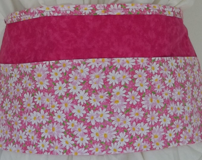 Daisy-maisy Pink 3-pocket Vendor/waitress/craft Apron - Etsy