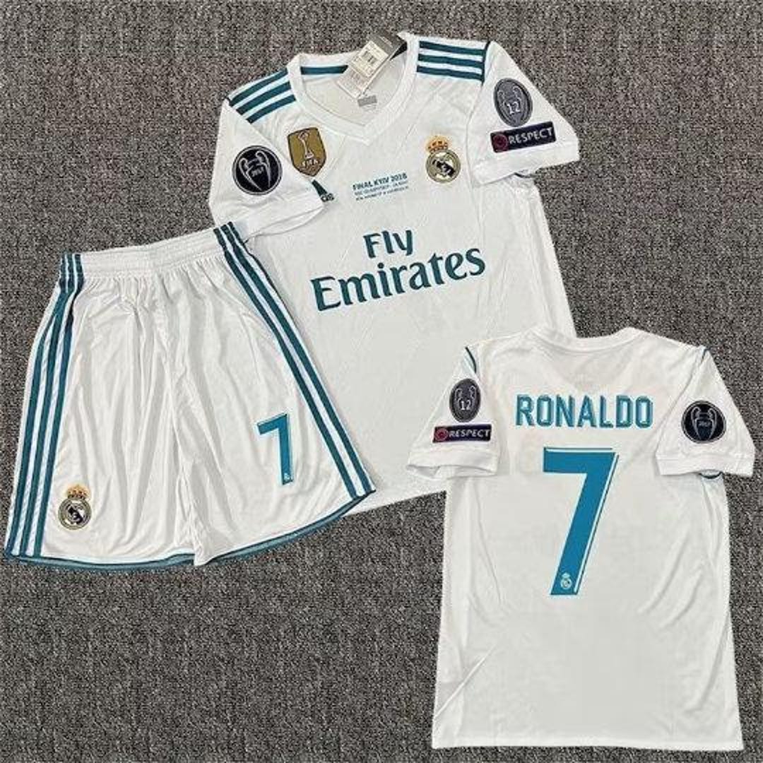 Personalized Name and Number, Retro Real Madrid 2016 2017 Home Retro ...