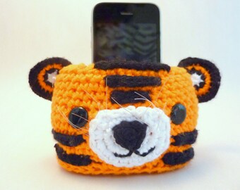 Tiger Phone Holder - Etsy