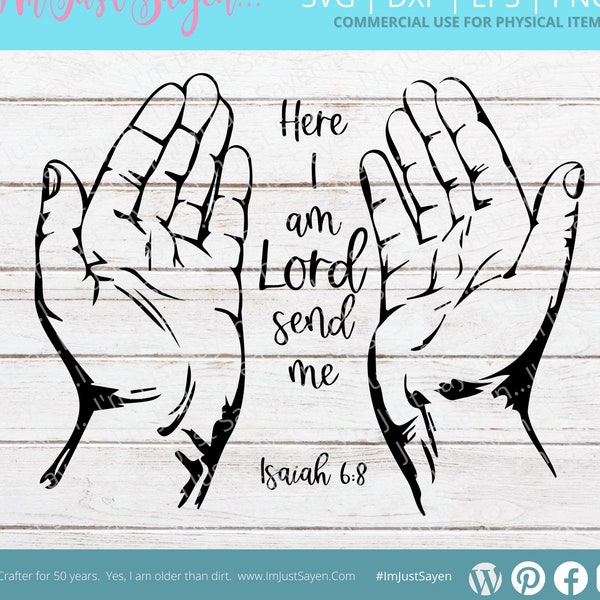 Here I Am Lord - Etsy