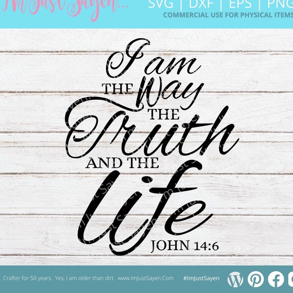 I Am the Way Craft - Etsy