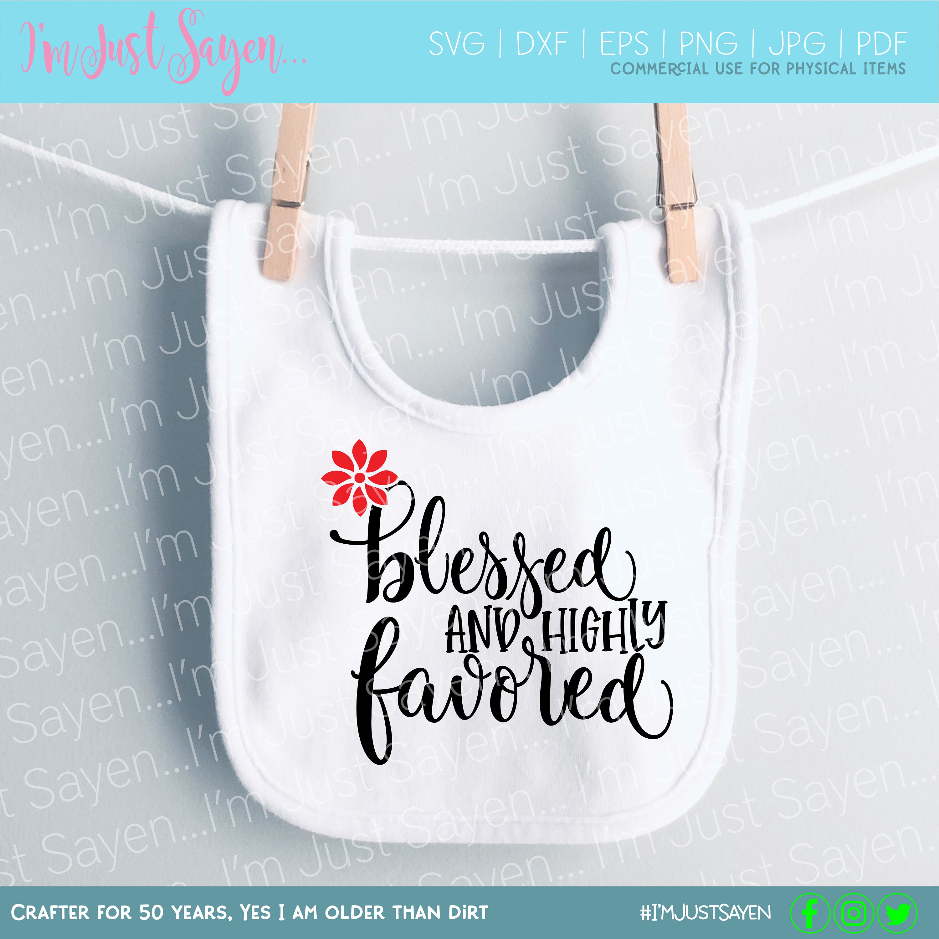 Blessed SVG Christian SVG Inspirational SVG Religious | Etsy