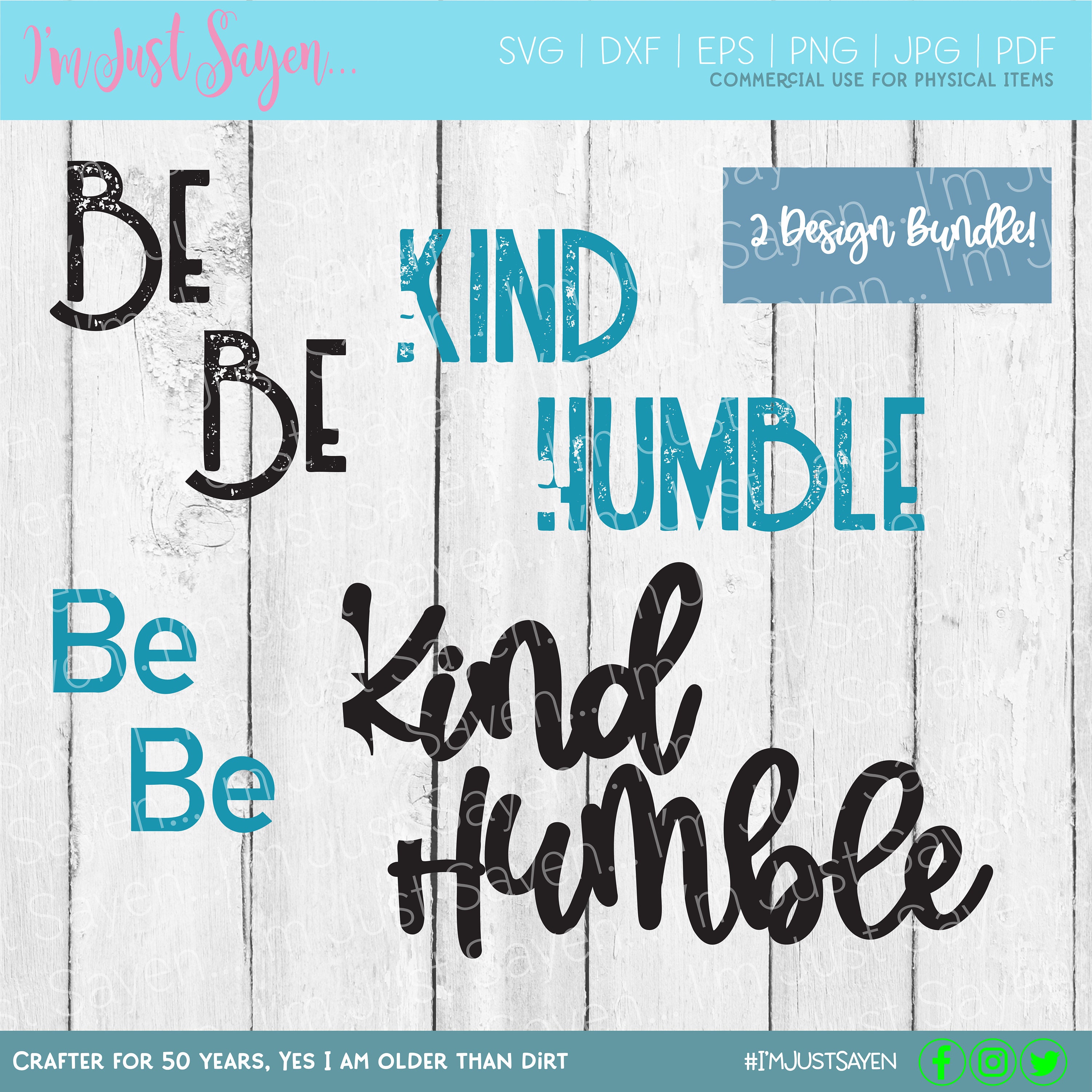 Humble Kind SVG | Be Humble Be Kind Svg | Inspirational Sign Svg ...